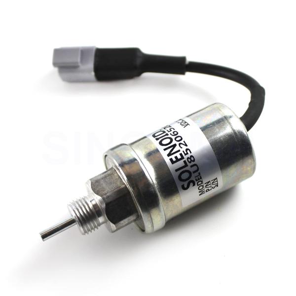 商品名: SINOCMP U85206520 185206450 A0363175DC 12V ディーゼルエンジンストップソレノイド - 掘削機ディゼルエンジン部品用燃料遮断ソレノイドバルブ SINOCMP U85206452 U85206...