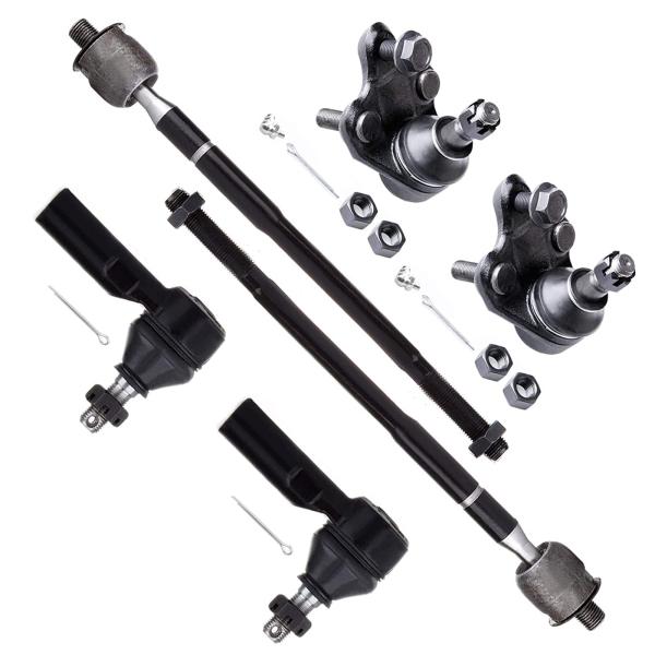 商品名:  SCITOO 6pcs Front Suspension Kit Outer Inner Tie Rod End Lower Ball Joint Fit 1998-2002 For Chevy Prizm 1996-2002 ...