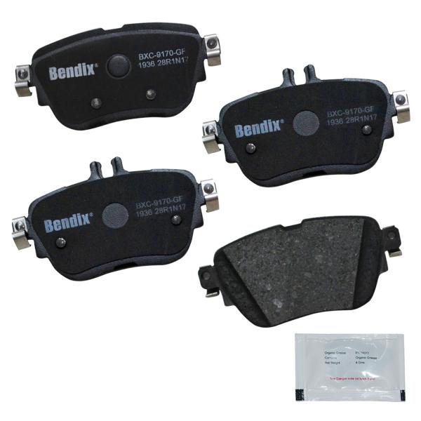 商品名: BENDIX プレミアムコッパーフリー CFC1936 Bendix Priority1 CFC1936 Ceramic Rear Brake Pads for Mercedes-Benz E200 2020-2016, E250...