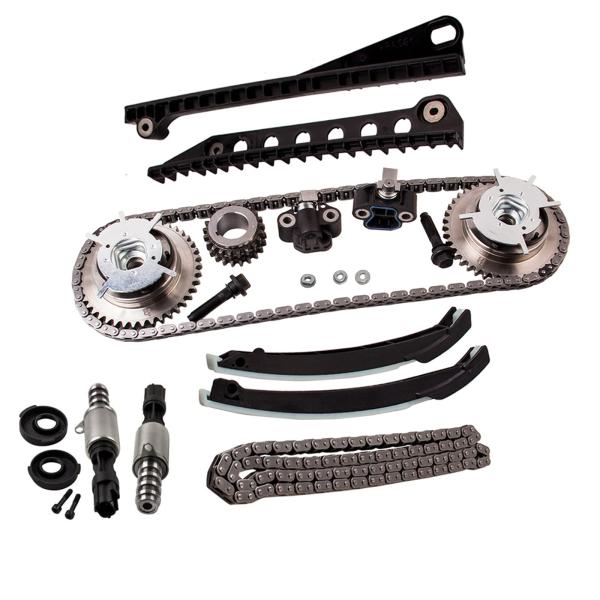 商品名: タイミングチェーンキット フェイザー&amp;VVTバルブ付き ソレノイド 5L3Z-6268-A 交換用 Ford Expedition F150 F250 F350 Lincoln Navigator 5.4L Triton ...