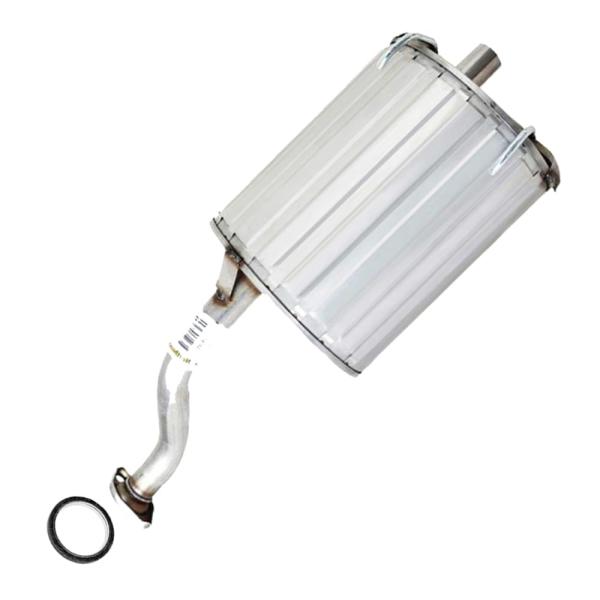 商品名:  Northeastern Exhaust | Stainless Steel - Direct fit Rear Exhaust Muffler Compatible with Honda Civic 1996-2000 1.6...