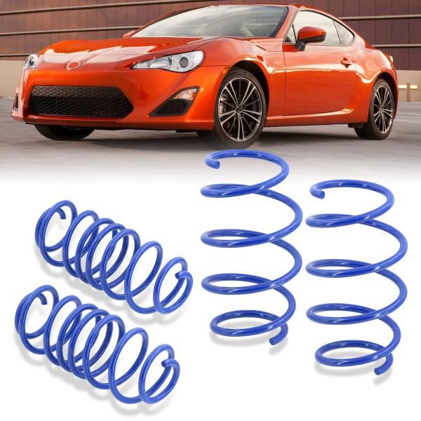 商品名:  AJP Distributors 2" Lower Height Drop Suspension JDM Coil Lowering Springs Kit Blue Compatible/Replacement For FRS...