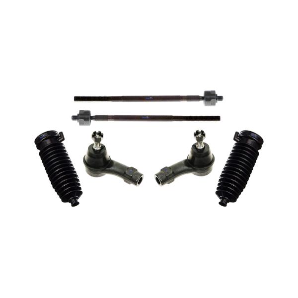 商品名:  6 Pc Front Steering Kit Tie Rod Linkages and Rack and Pinion Bellow Bootsブランド: PartsW高さ: 33.401cm横幅: 28.702cm奥行: 6...