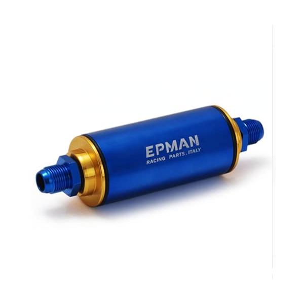 商品名:  Epman -High Flow Performance Universal AN8 Aluminum Fuel Filter Petrol With 100 Micron Element Steel SS TR-OF08 (B...