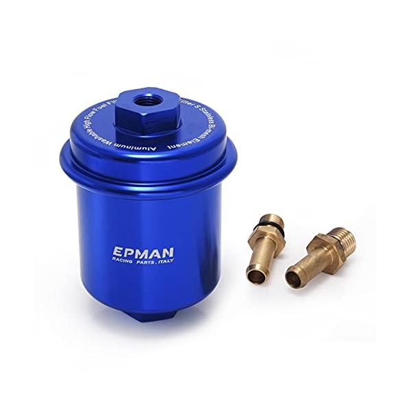 商品名:  Epman Sport Racing Performance Blue High Flow Fuel Filter For Mitsubishi TK-OF111 (Blue)ブランド: EPMAN商品番号: 色: Blue素材...