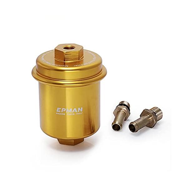 商品名:  Epman Sport Racing Performance Blue High Flow Fuel Filter For Mitsubishi TK-OF111 (Golden)ブランド: EPMAN商品番号: 色: Gold...