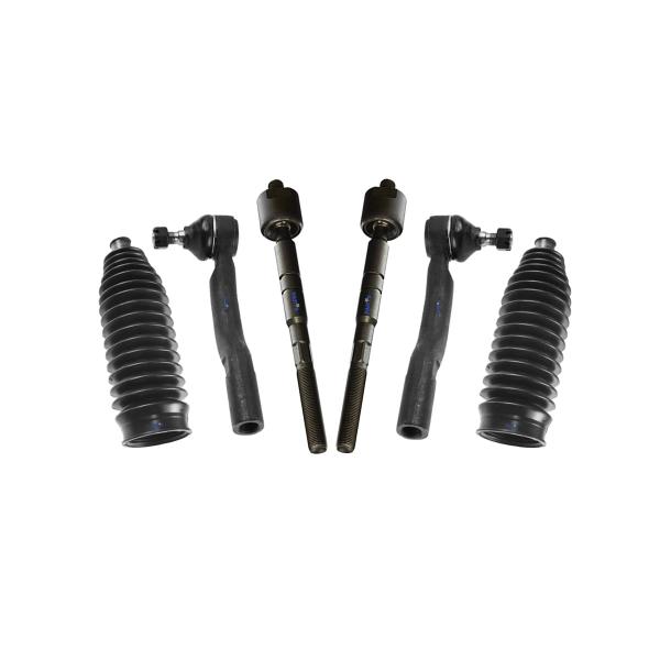 商品名:  6 Pc New Kit Tie Rod Linkages Rack and Pinion Bellow Boots Front Steeringブランド: PartsW重量: 3629g商品番号: 素材: alloy stee...