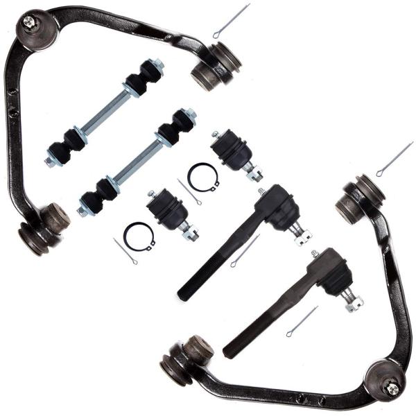 商品名:  SCITOO 8pcs Front Suspension Kit Upper Control Arm And Ball Joint Lower Ball Joint Outer Tie Rod End Sway Bar Link...