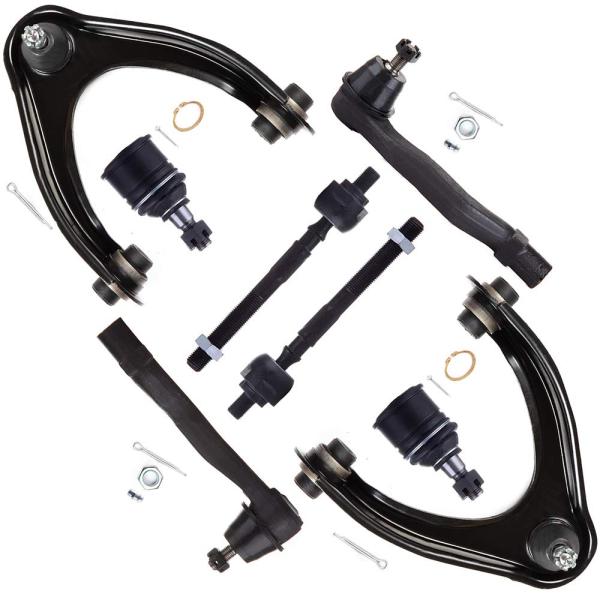 商品名:  SCITOO 8pcs Front Suspension Kit Upper Control Arm And Ball Joint Lower Ball Joint Inner Outer Tie Rod End Replace...