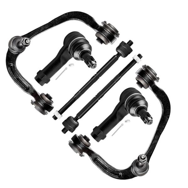 商品名:  SCITOO 6pcs Front Suspension Kit Upper Control Arm And Ball Joint Inner Outer Tie Rod End Replacement For 2004-200...