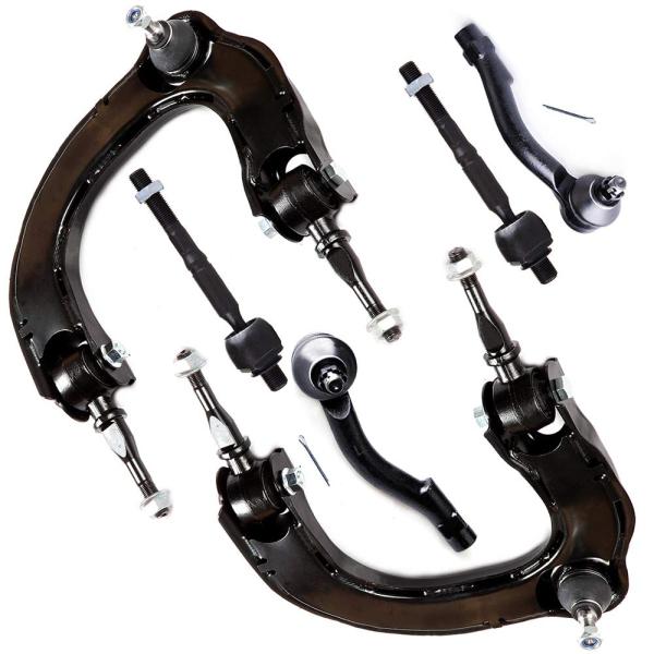 商品名:  SCITOO 6pcs Front Suspension Kit Upper Control Arm And Ball Joint Inner Outer Tie Rod End Replacement 1999-2005 Fo...