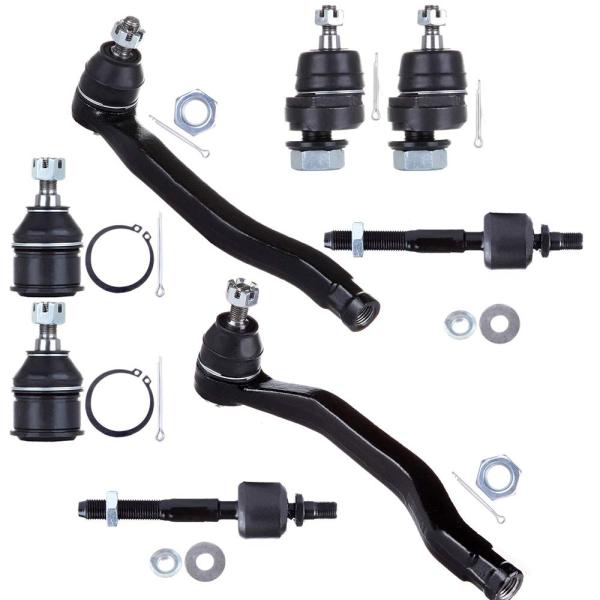 商品名:  SCITOO 8pcs Front Suspension Kit Inner Outer Tie Rod End Lower Upper Ball Joint Replacement For 1990-1993 For Hond...