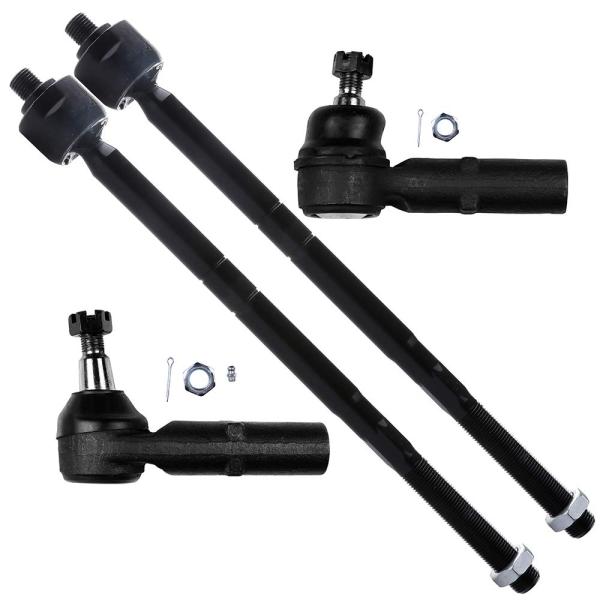 商品名:  SCITOO 4pcs Front Inner And Outer Tie Rods Suspension Kit Fit 1997-2000 For Ford Contour 1999-2002 For Mercury Cou...