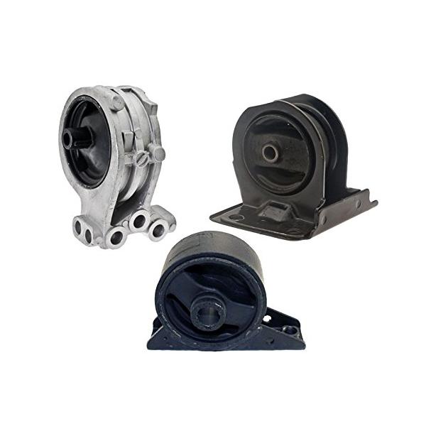 商品名:  ONNURI Compatible with 1995-1999 Chrysler Sebring/Dodge Avenger 2.0L AUTO Motor Mount Set 3PCS : A6657, A4601, A46...