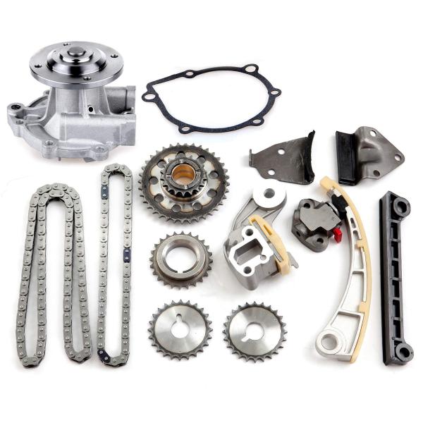 商品名:  OCPTY Timing Chain Water Pump Kit fits for TK8004.M389 AW9342 for Chevy Tracker for Suzuki Aerio Esteem Sidekick S...