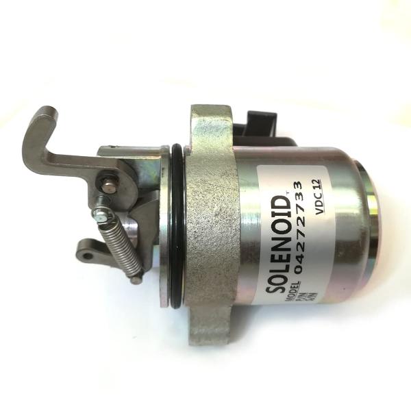 商品名: 12V 燃料シャットオフ ソレノイド 04272733 M7272733 0427-2733 Deutz BF4M1011F Bobcat Skid Steer Loader 863/873用 12V Fuel Shut Off ...