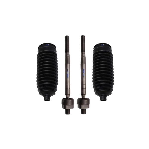 商品名:  4 Pc Front Steering Inner Tie Rod Ends Rack &amp; Pinion Bellow Bootsブランド: PartsW重量: 1361g商品番号: 素材: alloy steel◆新品...