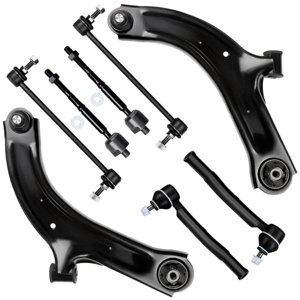 商品名:  SCITOO 8pcs Front Suspension Kit 2 Lower Control Arm Ball Joint 2 Sway Bar 2 Outer 2 Inner Tie Rod End Fit For 200...