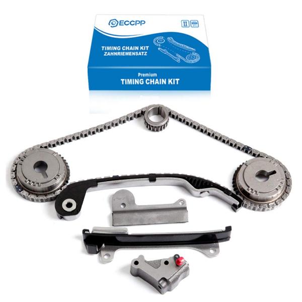 商品名: ECCPP タイミングチェーンキット 交換用 日産セントラ 1.8L 9-0724S ECCPP Engine Timing Chain Kit for Nissan Almera,for Nissan Sentra 1.8Lブラ...