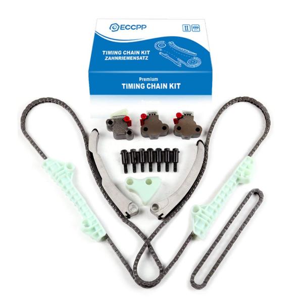商品名: ECCPP タイミングチェーンキット 2006-2007 ビュイック ルツェルン キャデラック アランテ デビル 4.0L 4.6L TS21019A TK1328 ECCPP Engine Timing Chain Kit fo...