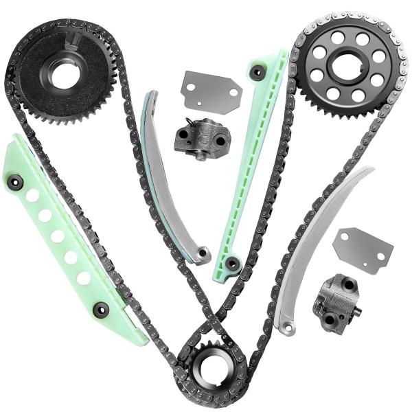 商品名:  SCITOO TS10387BC Engine Timing Chain Kit Sets Replaces for Ford Mustang Expedition Explorer E-150 Econoline for F-...