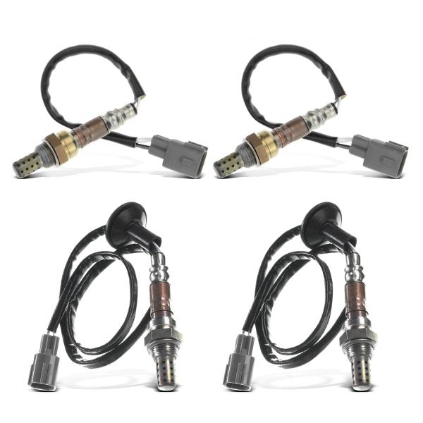 商品名: A-Premium O2酸素センサー Lexus GS400 1998-2000 V8 4.0L 1UZFEに対応 アップストリームとダウンストリーム 4PCセット 交換# 8946550120 A-Premium O2 Oxyg...