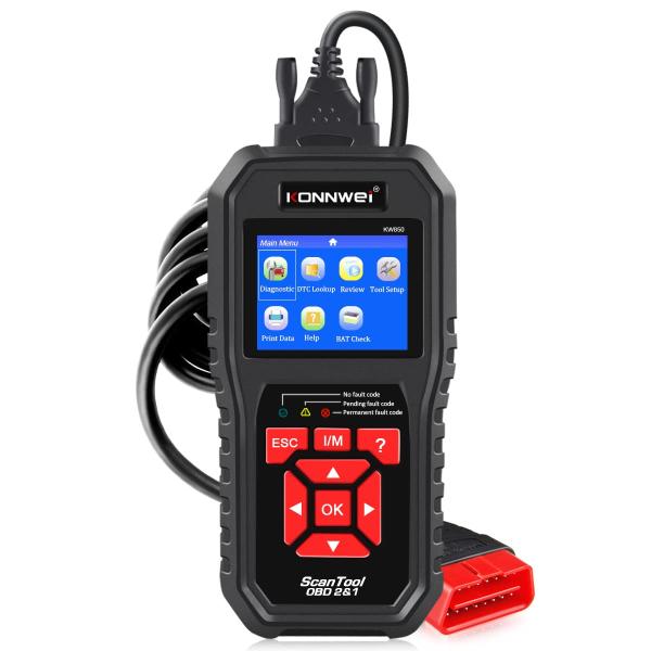 商品名: XUIWD-A264 KONNWEI OBD2 Scanner Professional Car OBD II Scanner Auto Diagnostic Fault Code Reader Automotive Check ...
