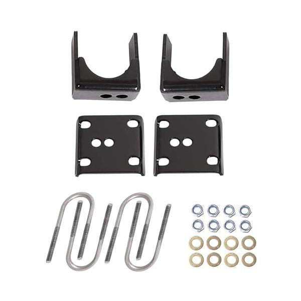 商品名: ECOTRIC トラックリアアクスルフリップキット 5インチ ドロップCノッチキット ショック 1973-1987 シボレー/GMC C10 C15 リアローワーリングフリップキット ECOTRIC Truck Rear Axle...