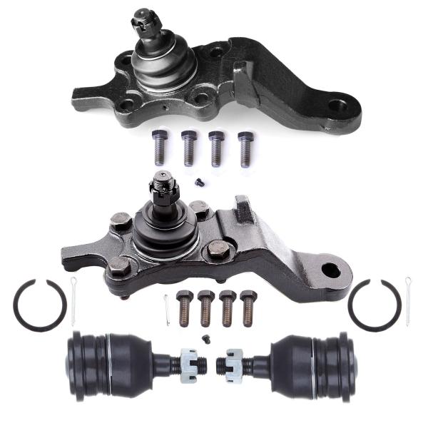 商品名:  OCPTY - New 4-Piece Lower Ball Joint Upper Ball Joint fit 1996-2002 For Toyota For 4Runner 2001-2002 For Toyota Fo...
