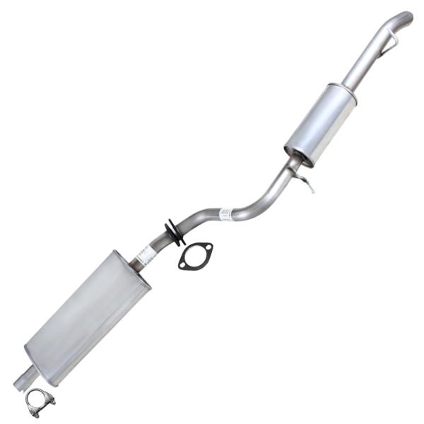 商品名: Northeastern Exhaust ? ステンレススチール製レゾネーターマフラーエキゾーストシステムキット 2005-2008 Tribute Escapeに適合 Northeastern Exhaust | Stainle...