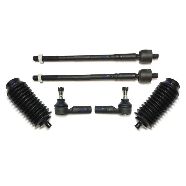 商品名:  6 Pc Front Outer &amp; Inner Tie Rod Ends Rack &amp; Pinion Bellow Boots Front Steering Kitブランド: PartsW高さ: 28.7cm横...