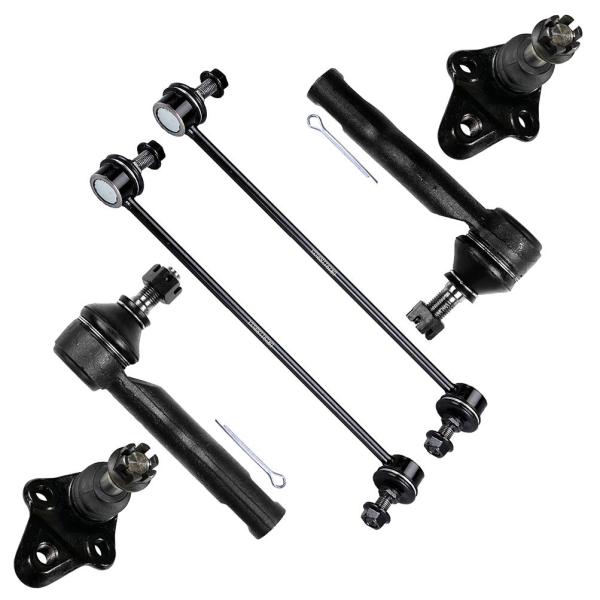 商品名:  cciyu Front Outer Tie Rod End Lower Ball Joint Stabilizer/Sway Bar End Link fit for 2000-2005 for Toyota Celica 6p...