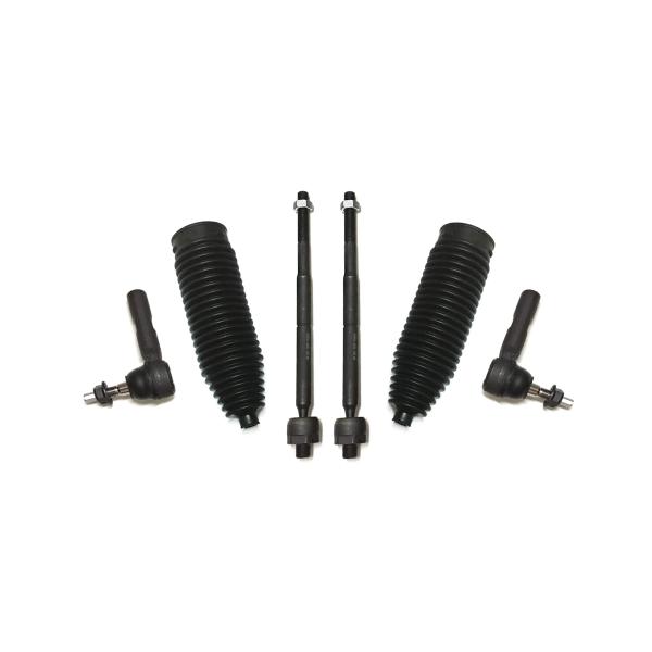 商品名:  6 Pc Front Tie Rod Ends and Rack &amp; Pinion Bellow Boots Steering Kit Compatible with RWD Modelsブランド: PartsW高さ: ...
