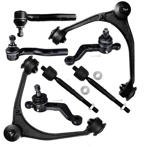 商品名: cciyu フロントアッパーコントロールアームとボールジョイント 右下ボールジョイント アウトインナー タイロッドエンド 1998-2005年式レクサスGS300 GS400 GS430 SC430 8ピースサスペンションキット ...