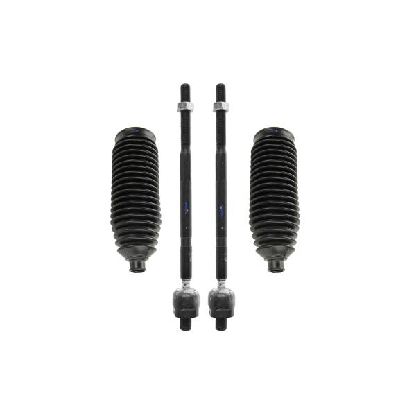 商品名:  4 Pieces Steering Kit Front Inner Tie Rod Ends Rack &amp; Pinion Bellow Bootsブランド: PartsW重量: 1814g商品番号: 素材: alloy ...