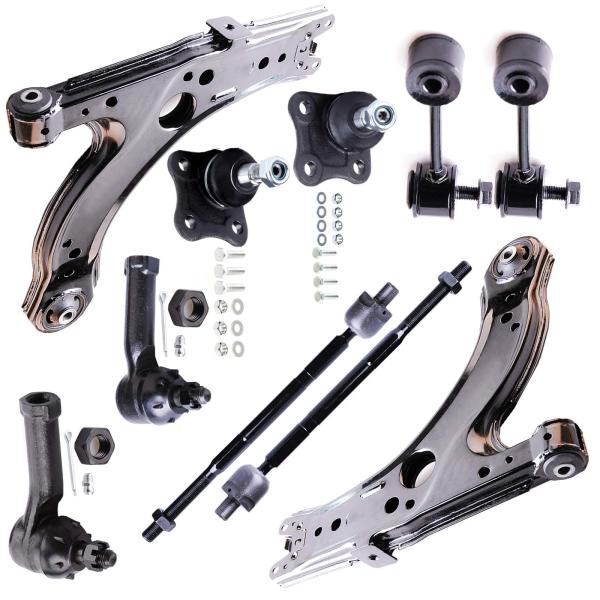 商品名:  cciyu Front Lower Control Arms Sway Bar Right Left Outer Inner Tie Rod Ends Lower Ball Joint fit for Volkswagen Ty...