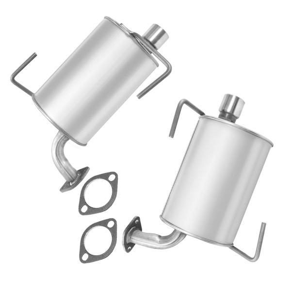 商品名:  Northeastern Exhaust | Direct-fit Pair of Exhaust Mufflers Compatible with Subaru Forester 2009-2013 Subaru Imprez...