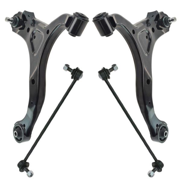 商品名:  TRQ Front Suspension Kit Control Arm with Ball Joint Sway Bar Stabilizer Link Compatible with 2007-2012 Hyundai Sa...