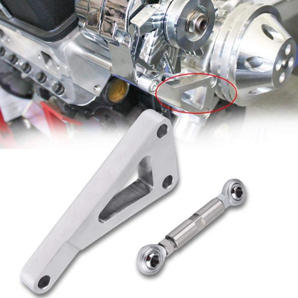 商品名:  SBC Alternator Bracket, Aluminum Alternator Bracket Adjustable Kit for Chevy SBC 305 327 350 383 5.0L 5.7L V8 Eigh...
