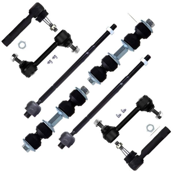 商品名:  SCITOO 8pcs Front Suspension Kit Inner Outer Tie Rod End fit 2002-2005 for Chevy Venture 2002-2005 for Pontiac Mon...