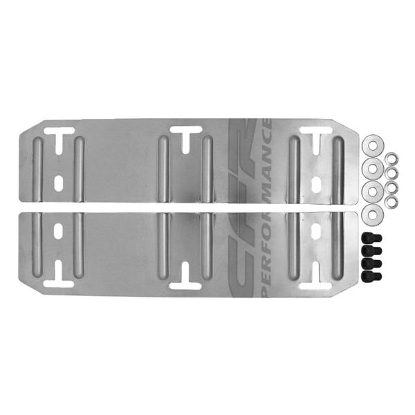 商品名:  Cobra-Tek- CBK-HZ-40046 Emc aluminum stainless Steel Radiator (2) Mounting Bracket-Flat speciafically made for EMC...