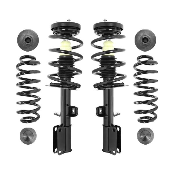 商品名:  Front &amp; Rear Self Leveling Air Suspension to Quick Complete Struts &amp; Coil Springs Conversion Kit Compatibl...