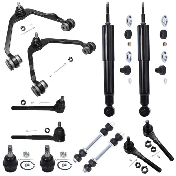 商品名:  Detroit Axle - 2WD Front End Kit for Ford Expedition F-150 F-250 Lincoln Navigator, Upper Control Arms Tie Rods Sw...