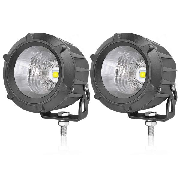 商品名: AKD パーツ 3.5インチ LED ポッド 50W ラウンド フォグライト スポットフラッド コンボ オートバイ LED ドライビングライト ラウンド オフロード ライト ディッチ ライト バンパー ライト トラック UTV A...