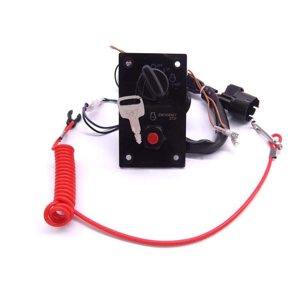 商品名: ボートエンジン 37100-96J24 37100-96J25 シングルイグニッションキースイッチパネル スズキ船外機用 Boat Engine 37100-96J24 37100-96J25 Single Ignition Ke...