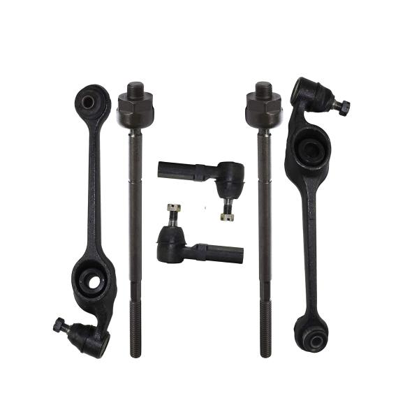 商品名: サスペンションキット 6個セット 1991-2002 Saturn SC SC1 SC2 SL SL1 SL2 SW1 SW2 フロントインナーアウタータイロッドエンド 下部コントロールアームとボールジョイント左右側 PartsW...