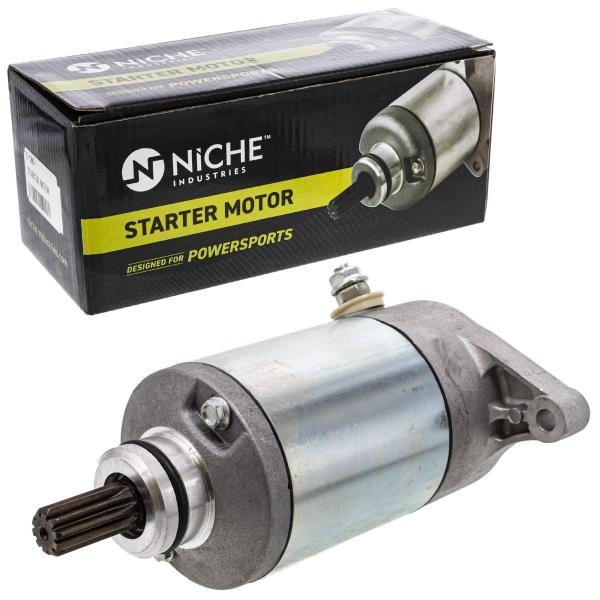 商品名: NICHE スターターモーターアセンブリ 31100-19B00 1998-2005 Arctic Cat 250 300 1987-2002 Suzuki QuadRunner KingQuad用 NICHE Starter M...