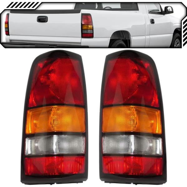 商品名:  EPIC LIGHTING OE Style Replacement Rear Brake Tail Lights Assemblies Compatible with 2004-2007 Sierra [ GM2800177 ...