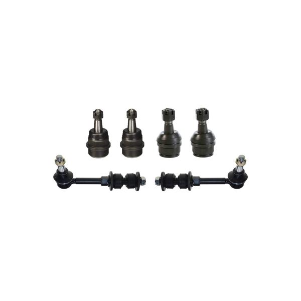 商品名:  PartsW - 6 Pc Front Suspension Upper Lower Ball Joints Sway Bar End Link Kitブランド: PartsW重量: 3629g商品番号: 素材: alloy s...