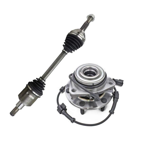 商品名: Bodeman フロントCV車軸とホイールハブベアリング修理キット 2個 2004-2007 ビュイック レイニア 4WD/ 2002-2009 シボレー トレイルブレイザー 4WD AWD GMC Envoy 4WD用 Bode...